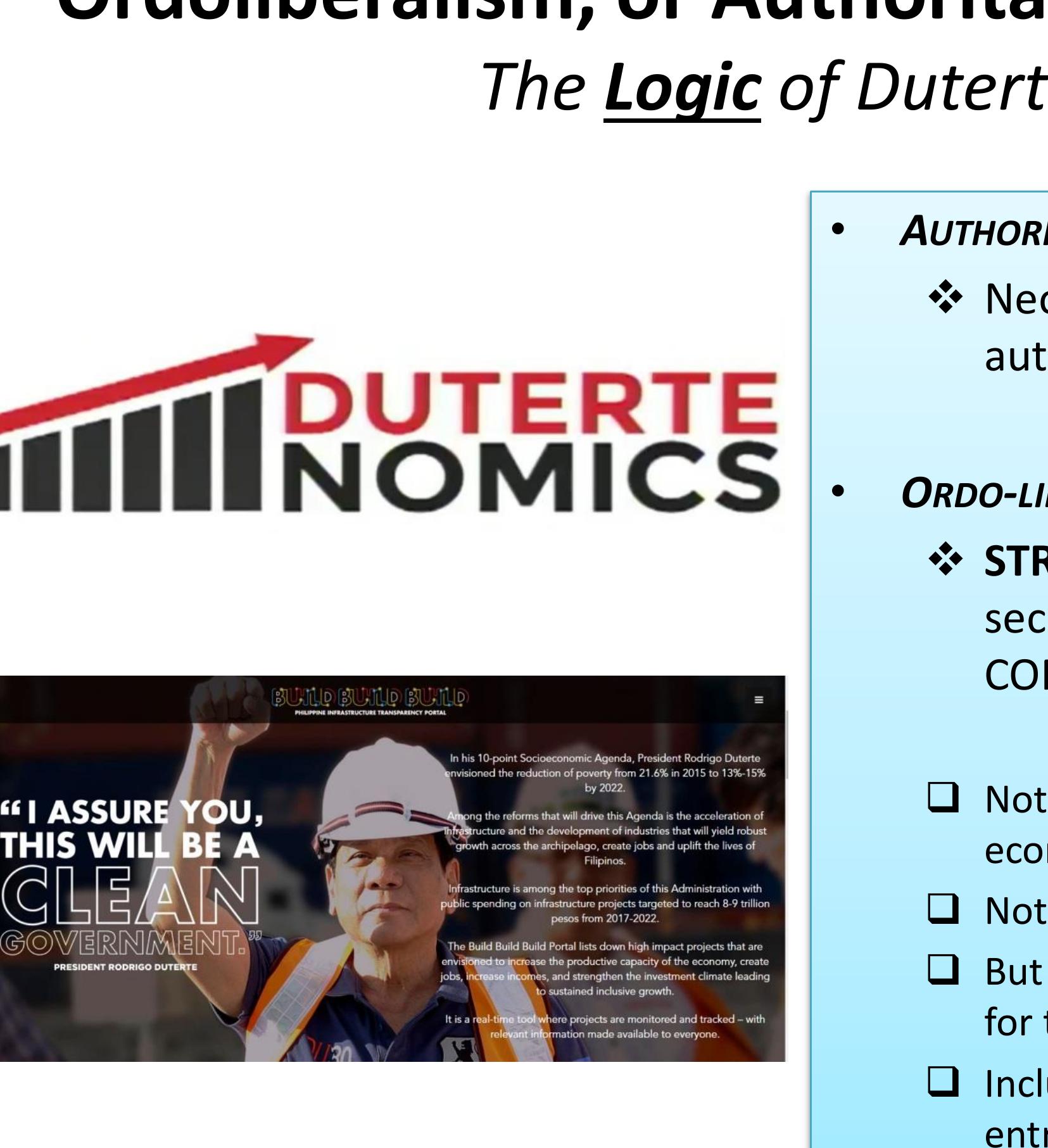 Figure 39 - The Philippines Under Duterte: A Process of