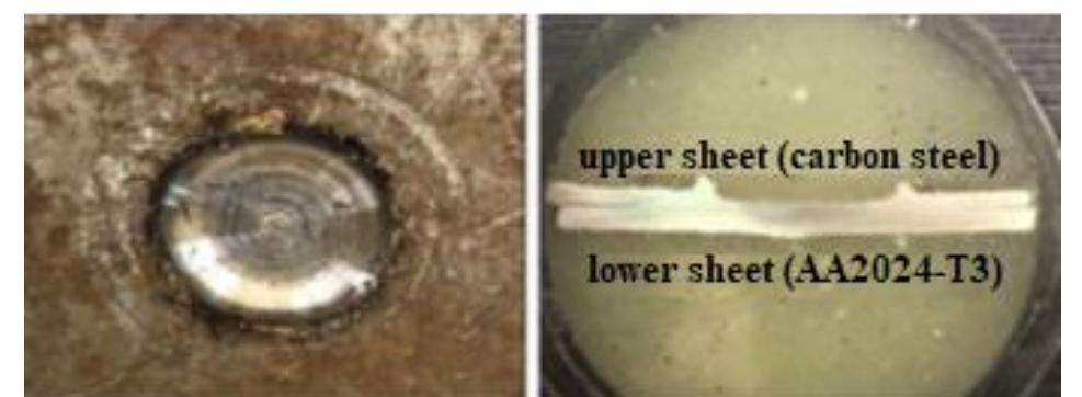 Macrostructure Photographs Of Cross Section Of Dissimilar