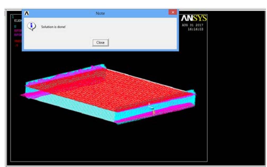 Analysis of the sandwich composite layer (solution is done)