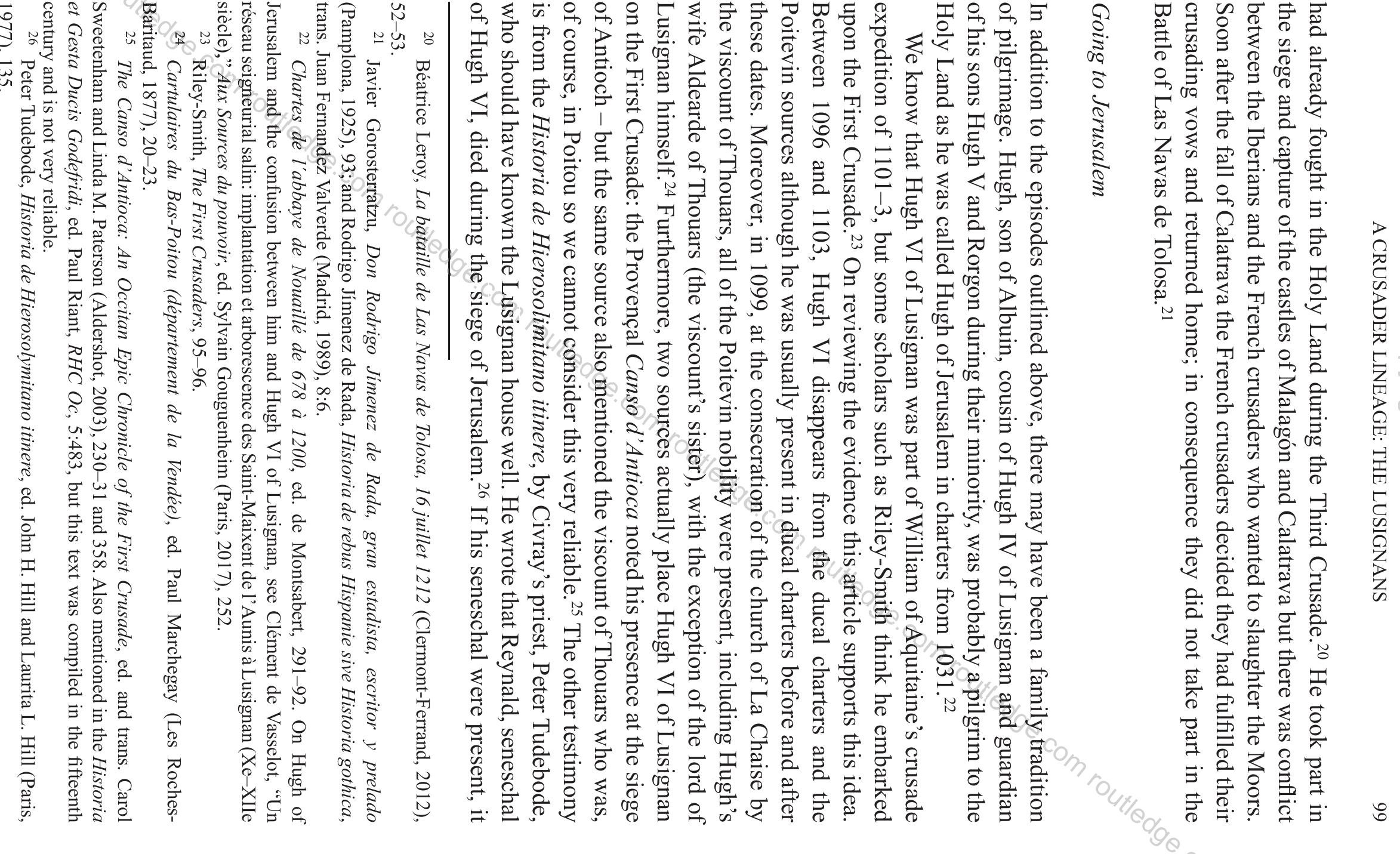 Table 8 - A Crusader Lineage from Spain to the Throne of