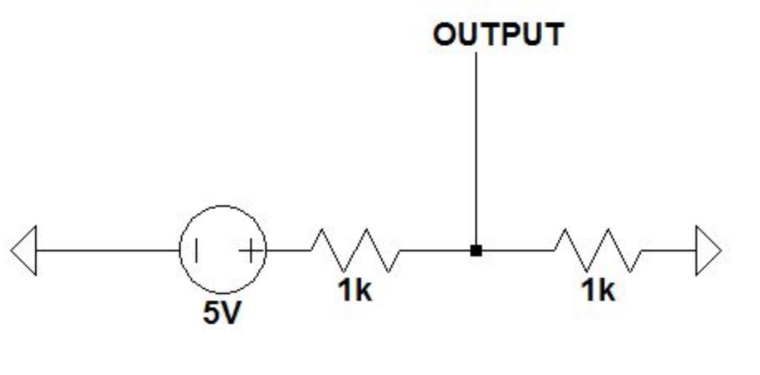 - voltage divider schematic