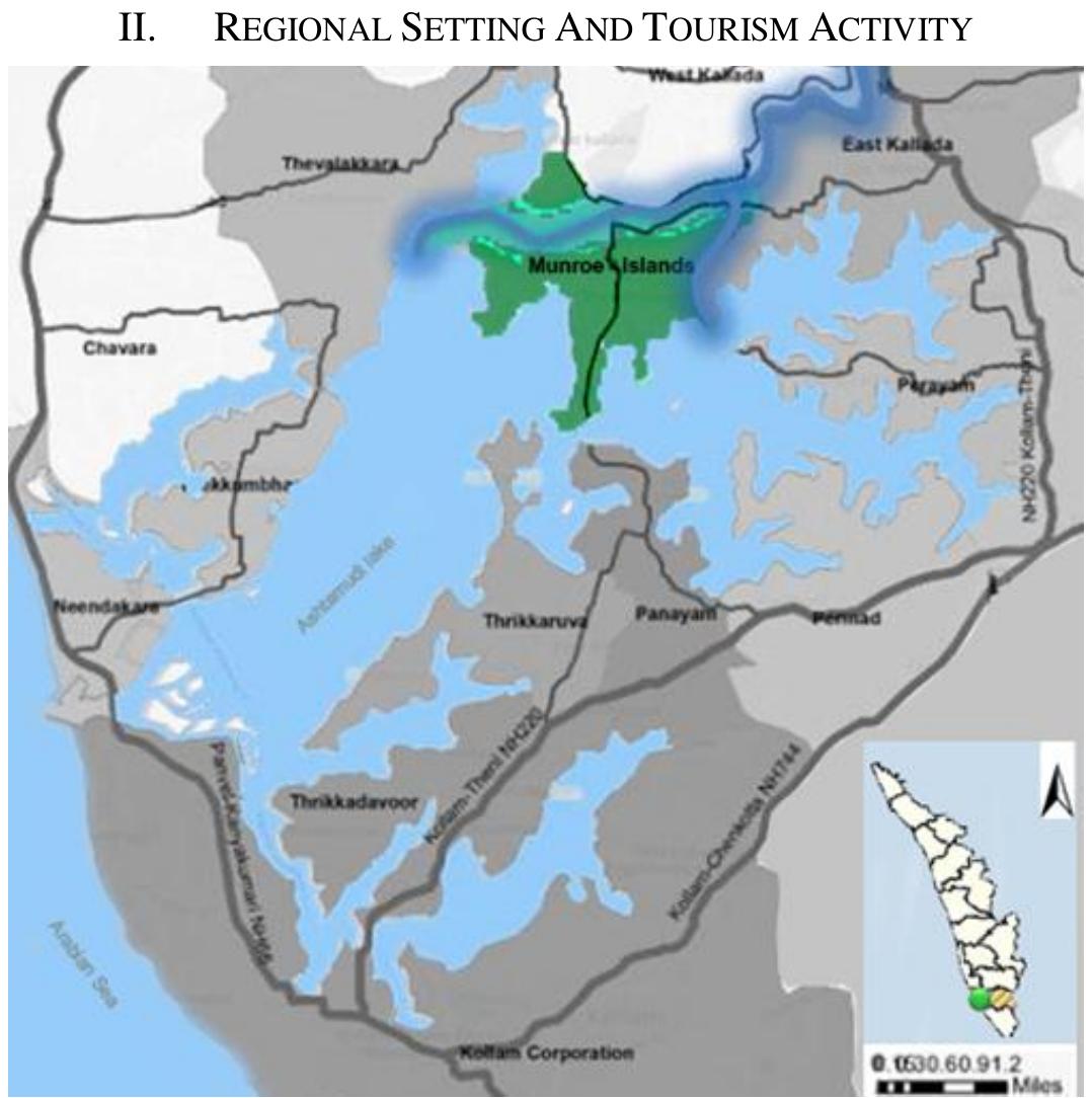 Location map of munroe islands the methodology involved the