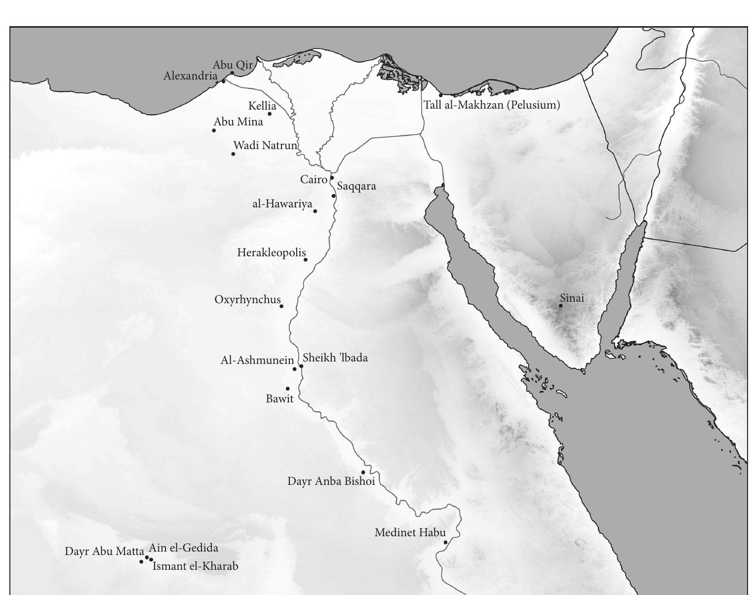 Figure 1 - from "Archaeology of Early Christianity in Egypt"