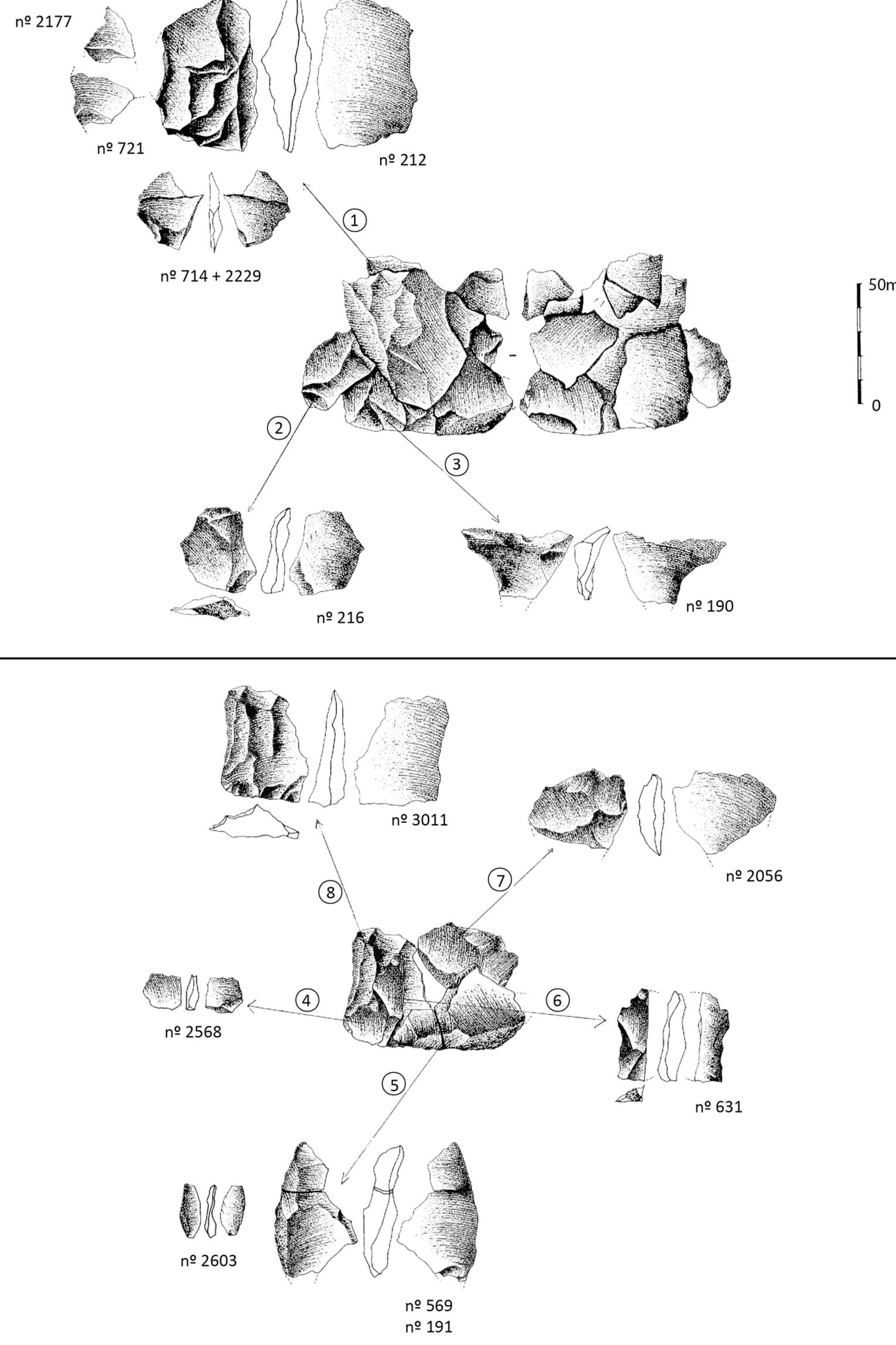 The largest knapping set from eg 10: the set of 14 items