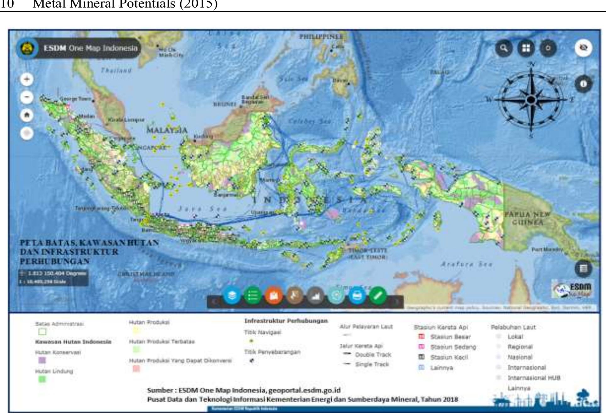 (PDF) ESDM One Map Indonesia Exploring The Energy and Mineral Resources ...