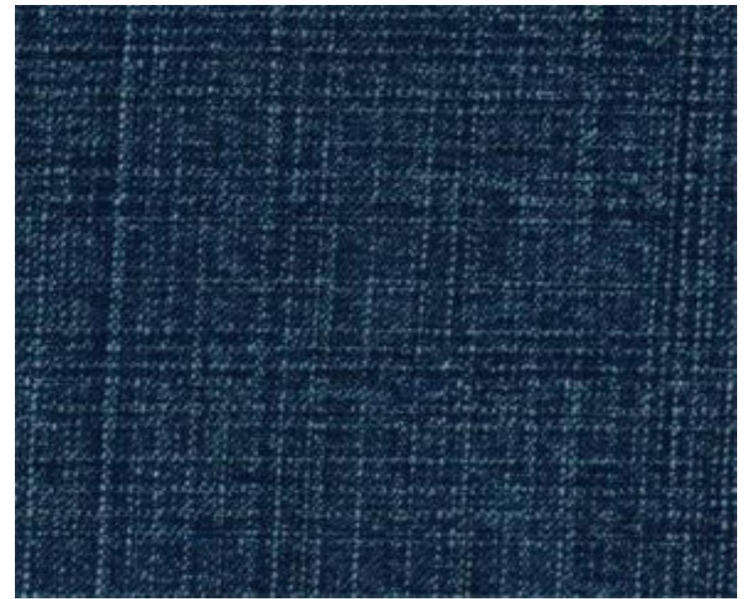 Up-close look at crosshatch denim