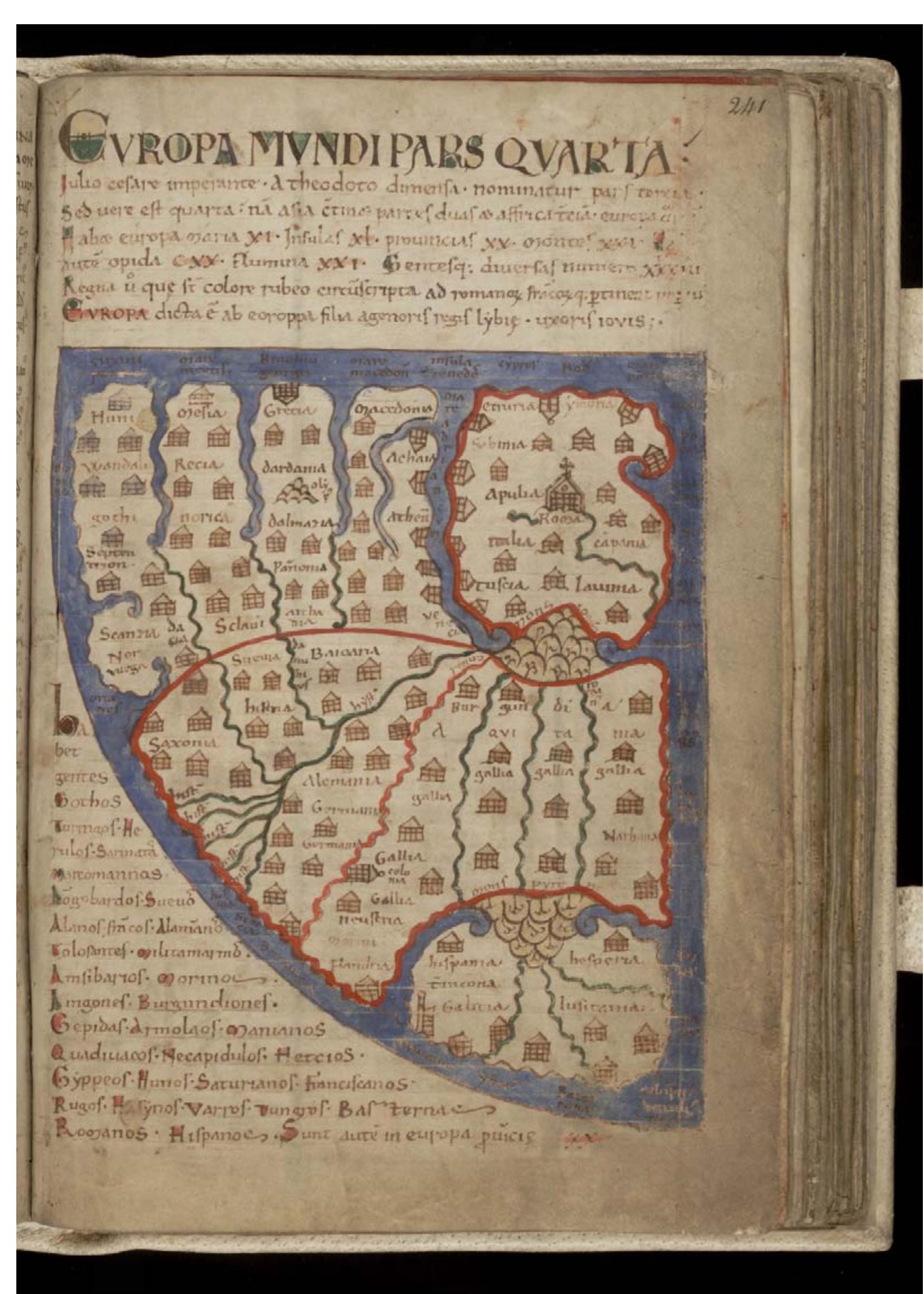 Figure 4 - from Mapping Continents, Inhabited Quarters and