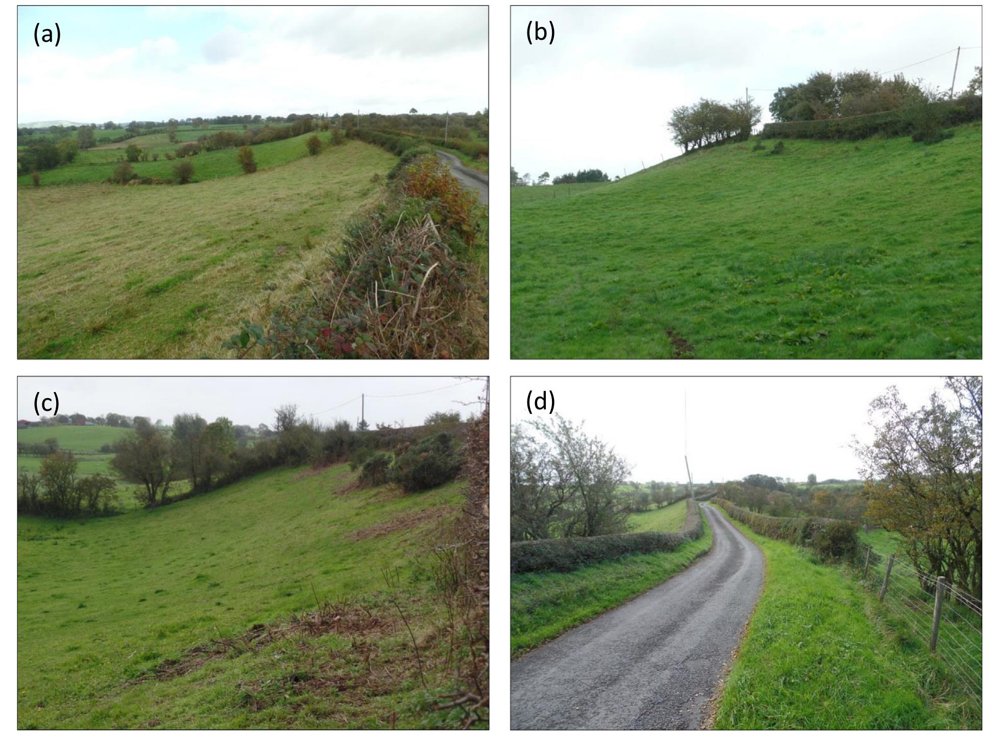Views of the bankville esker (part of esker system 2c).