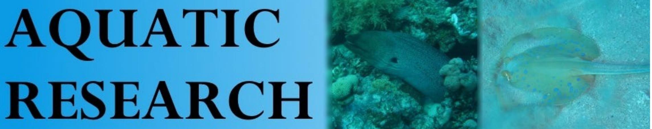 Aquatic research 2(2), 73-91 (2019)