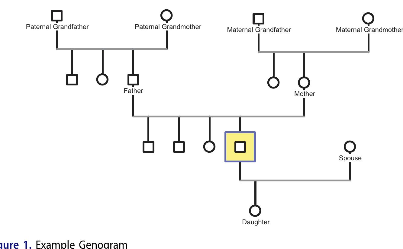 The benefits of using genograms in therapeutic practice have