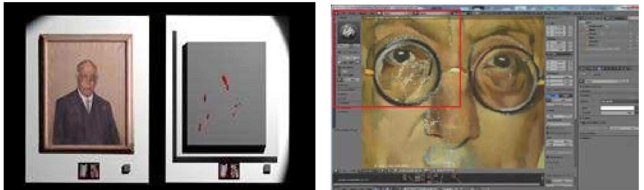 » during color retouching with “texture painting” clone