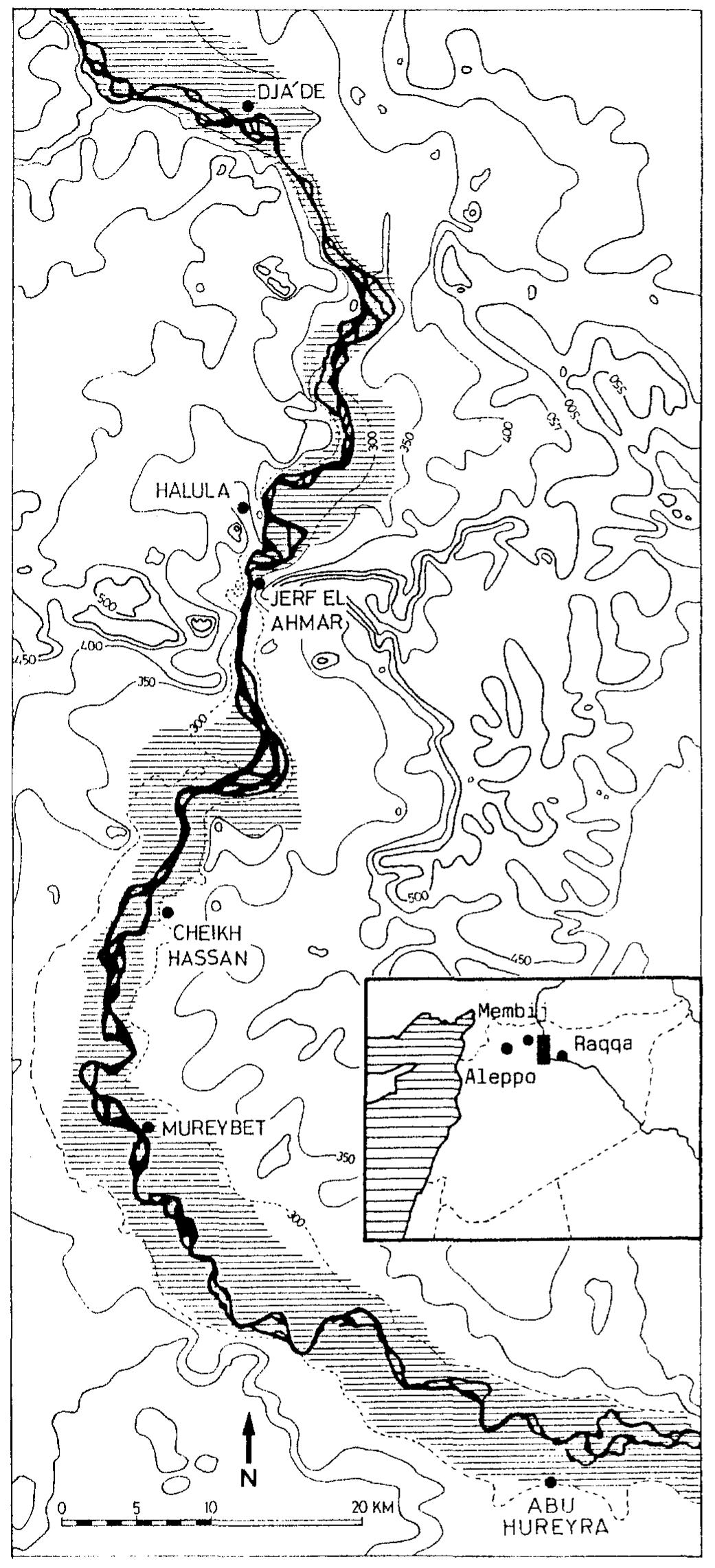 Materials and methods fig. 1. map showing the locations of