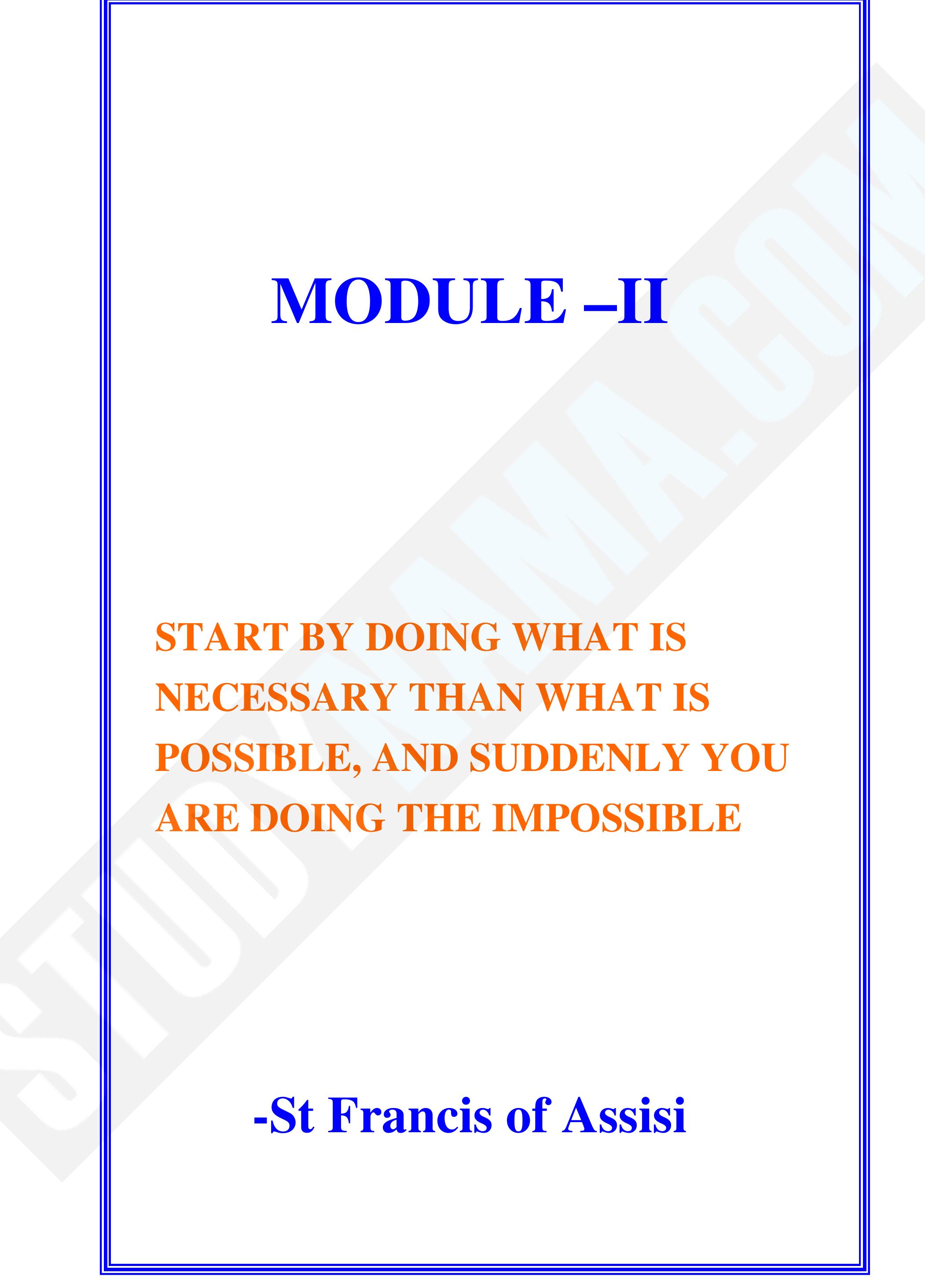 Figure 4 - Module -1 2 Reading Material