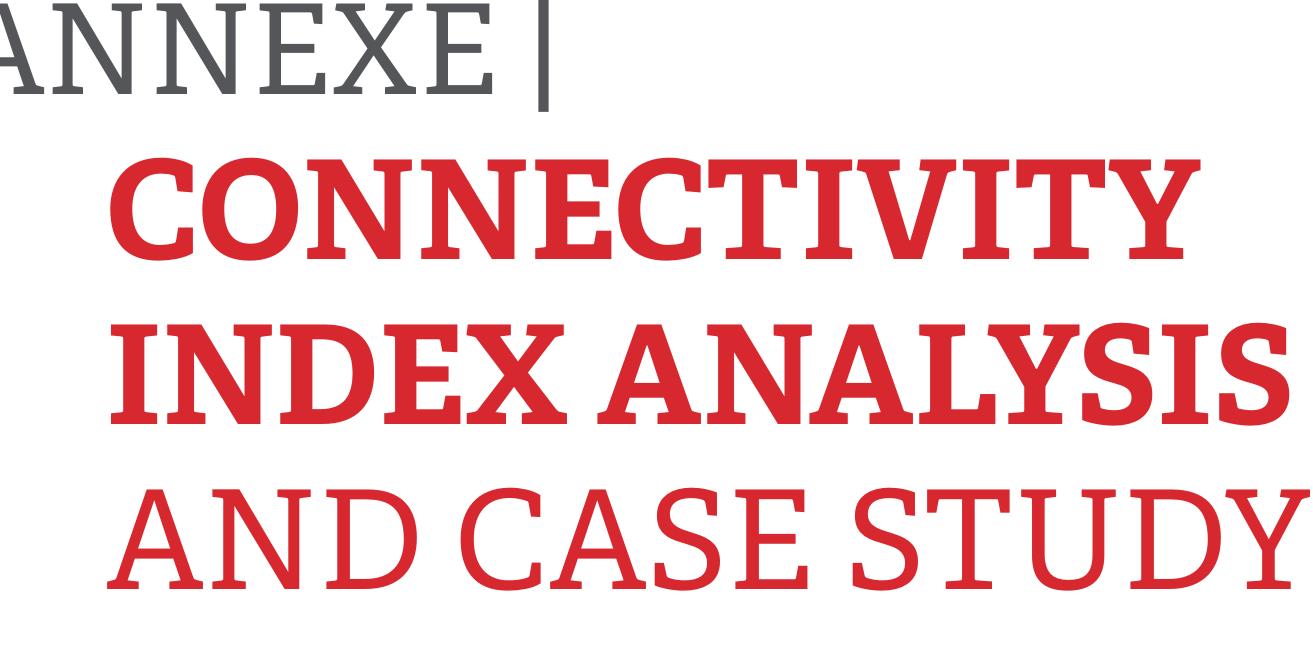 Measuring the attributes of connectivity and scale networks