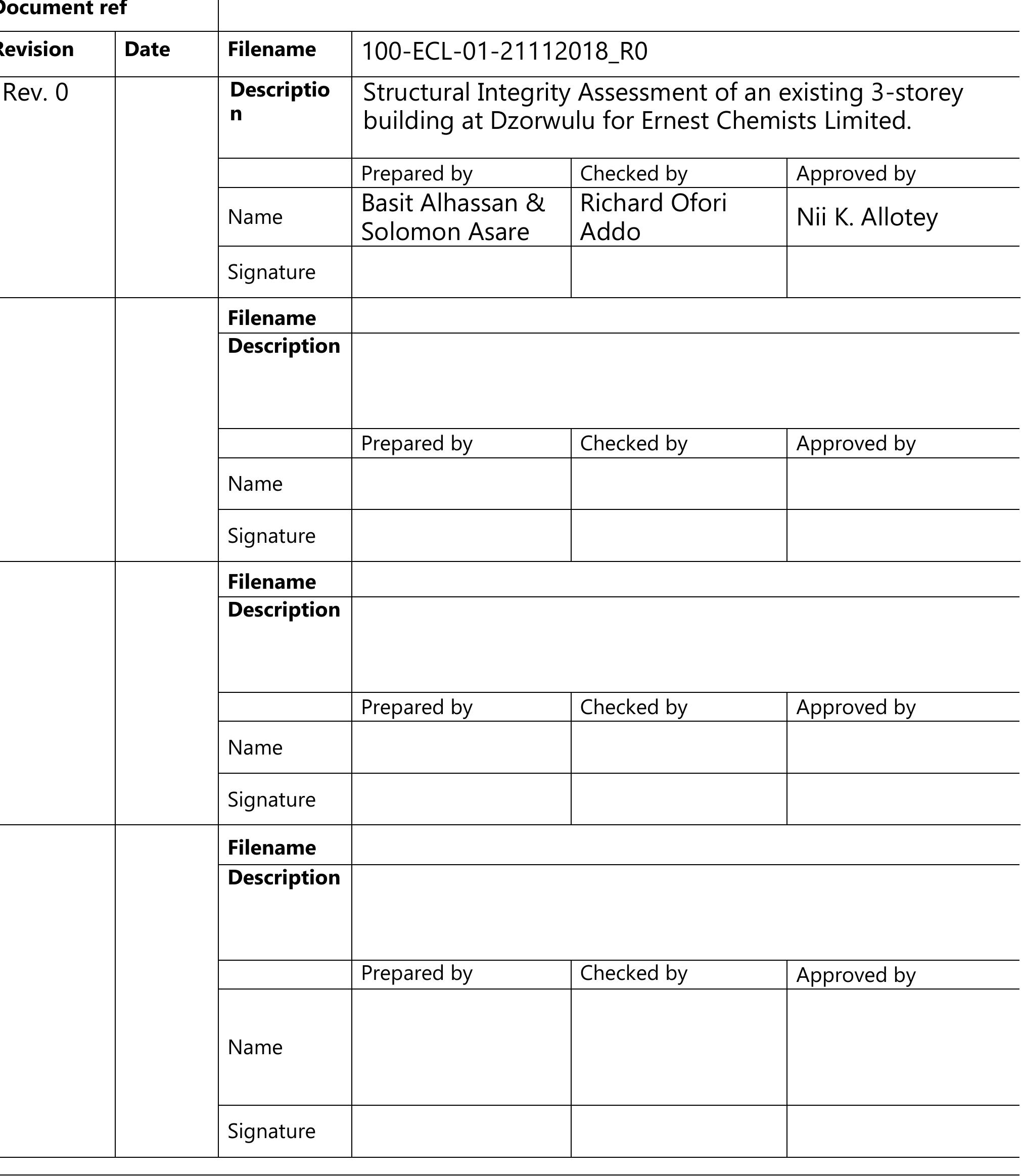 (PDF) STRUCTURAL INTEGRITY ASSESSMENT REPORT PROJECT: STRUCTURAL ...