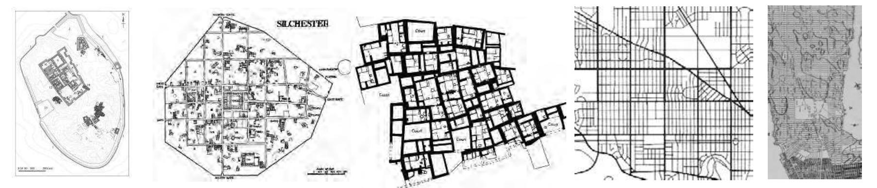 Photo 9. city structures, patterns, and plans a. city plan
