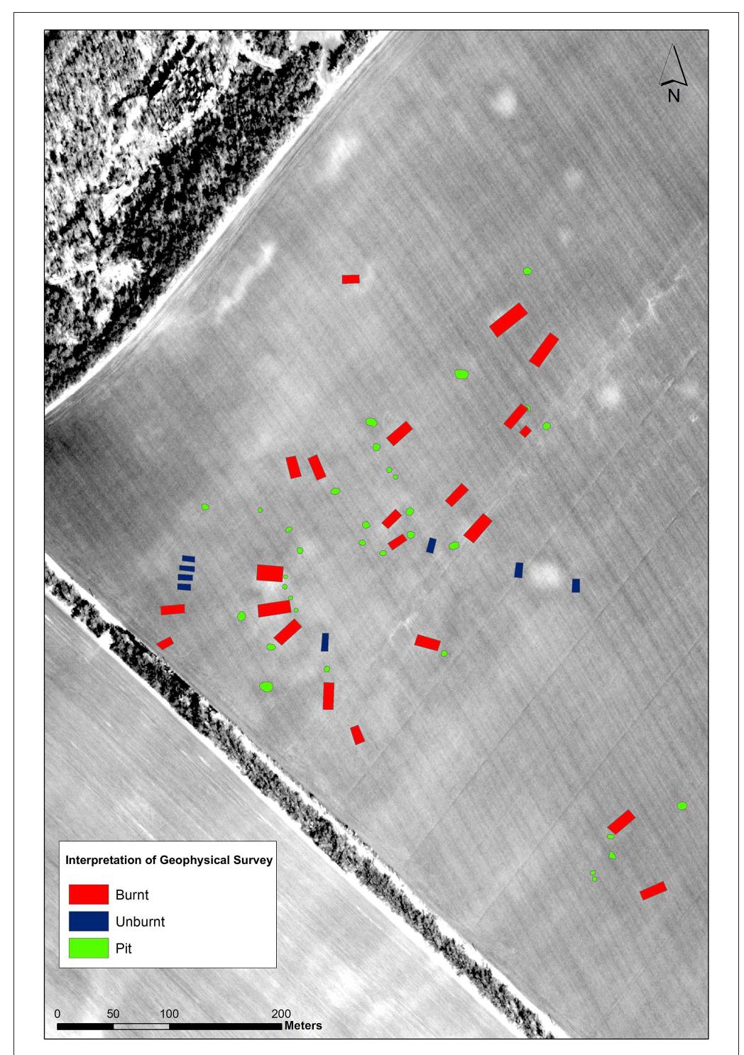 | interpretative geophysical plan of the trypillia phase cl