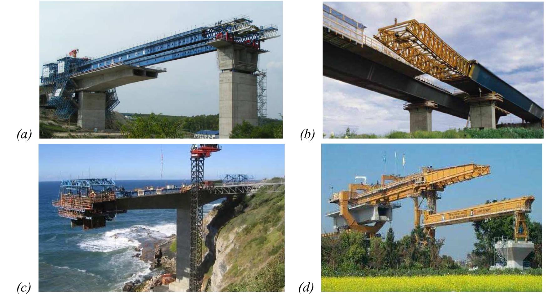 Examples of bce: (a) mss, (b) incremental launching, (c)