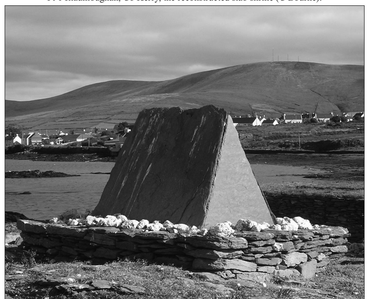 Slab shrines of early medieval date are known from various