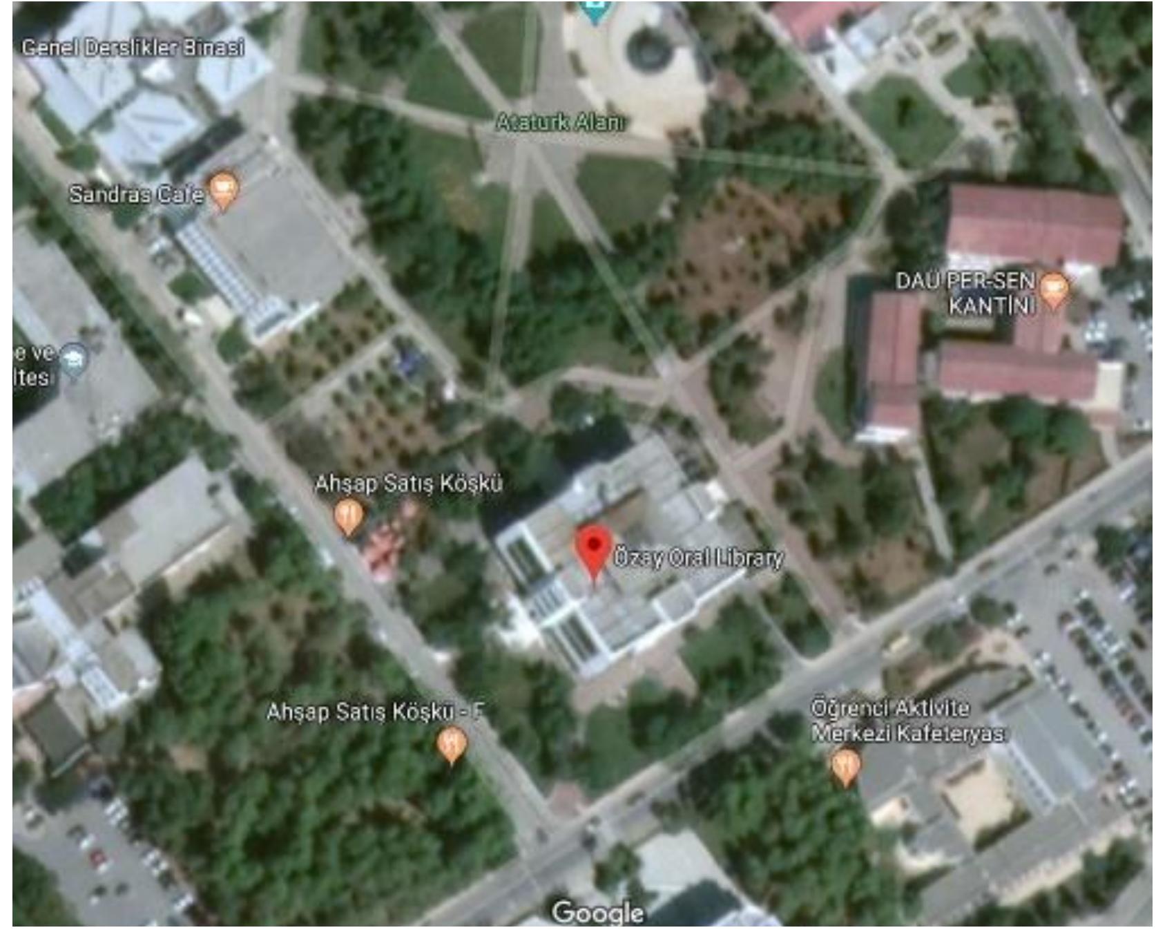 Ozay oral library emu source: google map this work shows the
