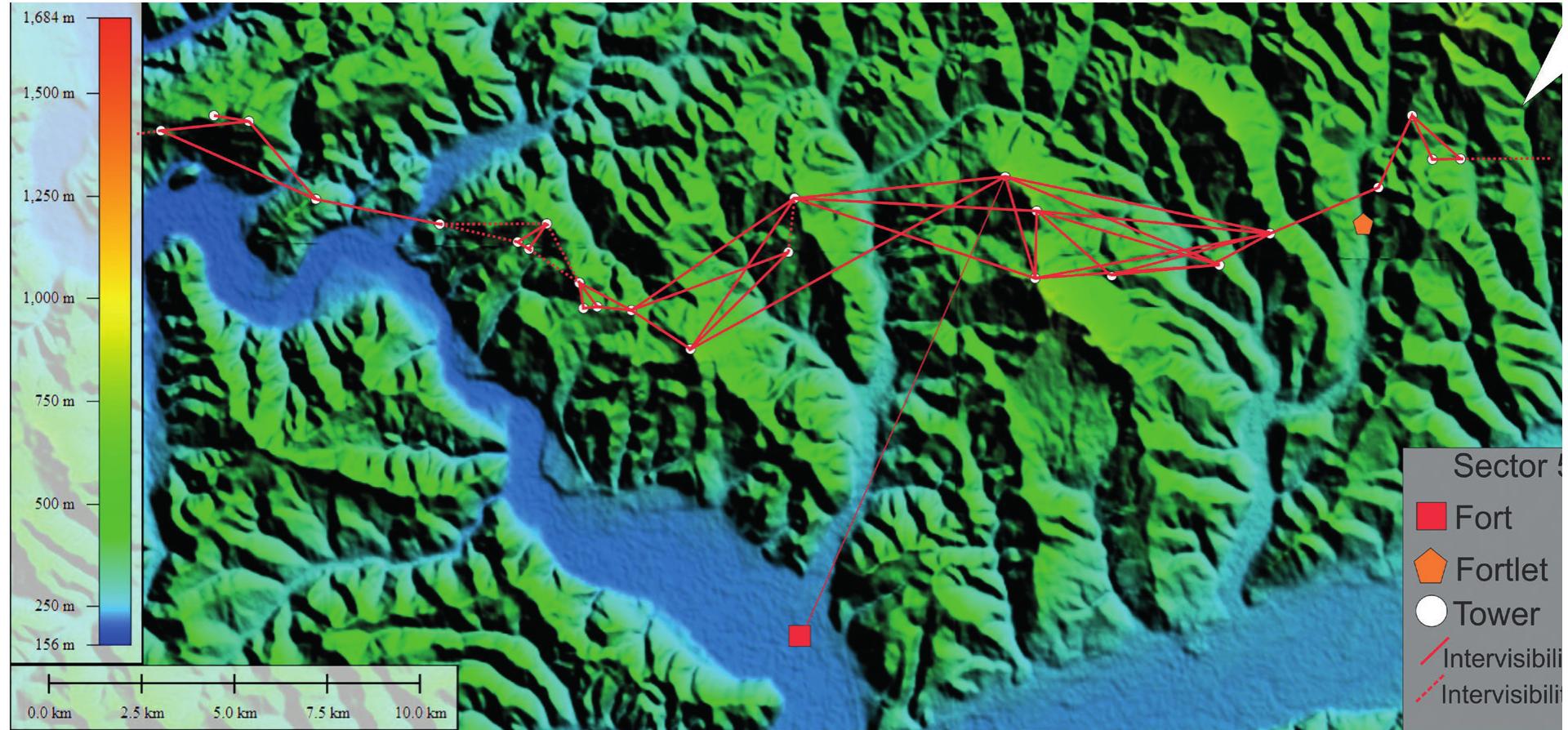 Sector 5 of the northern limes: the caseiu and llisua area