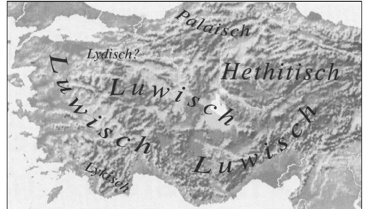 Land of hatti is the first known name of the anatolian