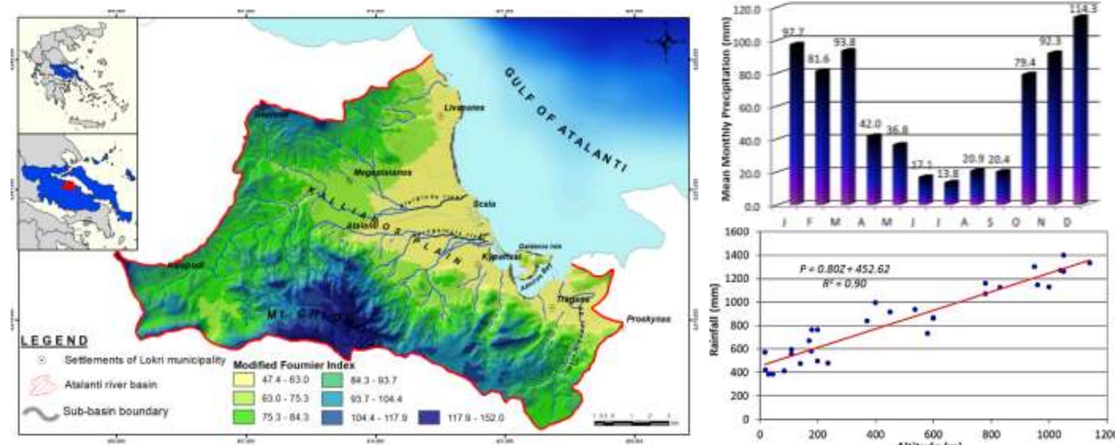 -3: rainfall intensity map (1981-2014) based on modified