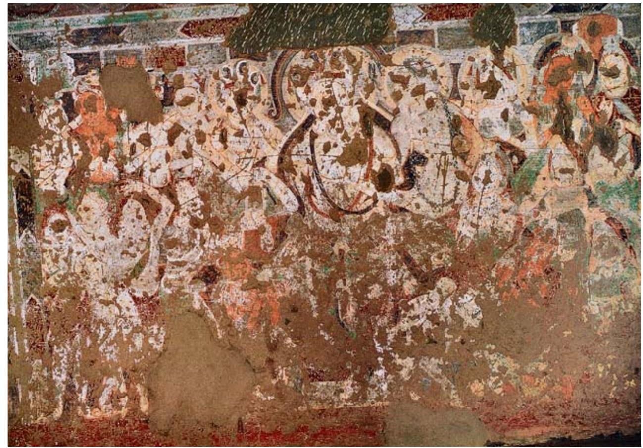 Figure 19 - Theatrical Figures in the Mural Paintings of