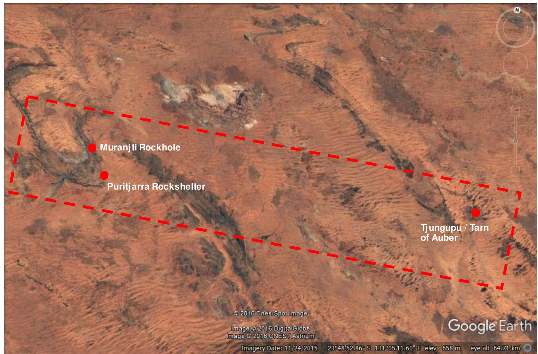 [from google earth satellite image, march 2017] map 2: