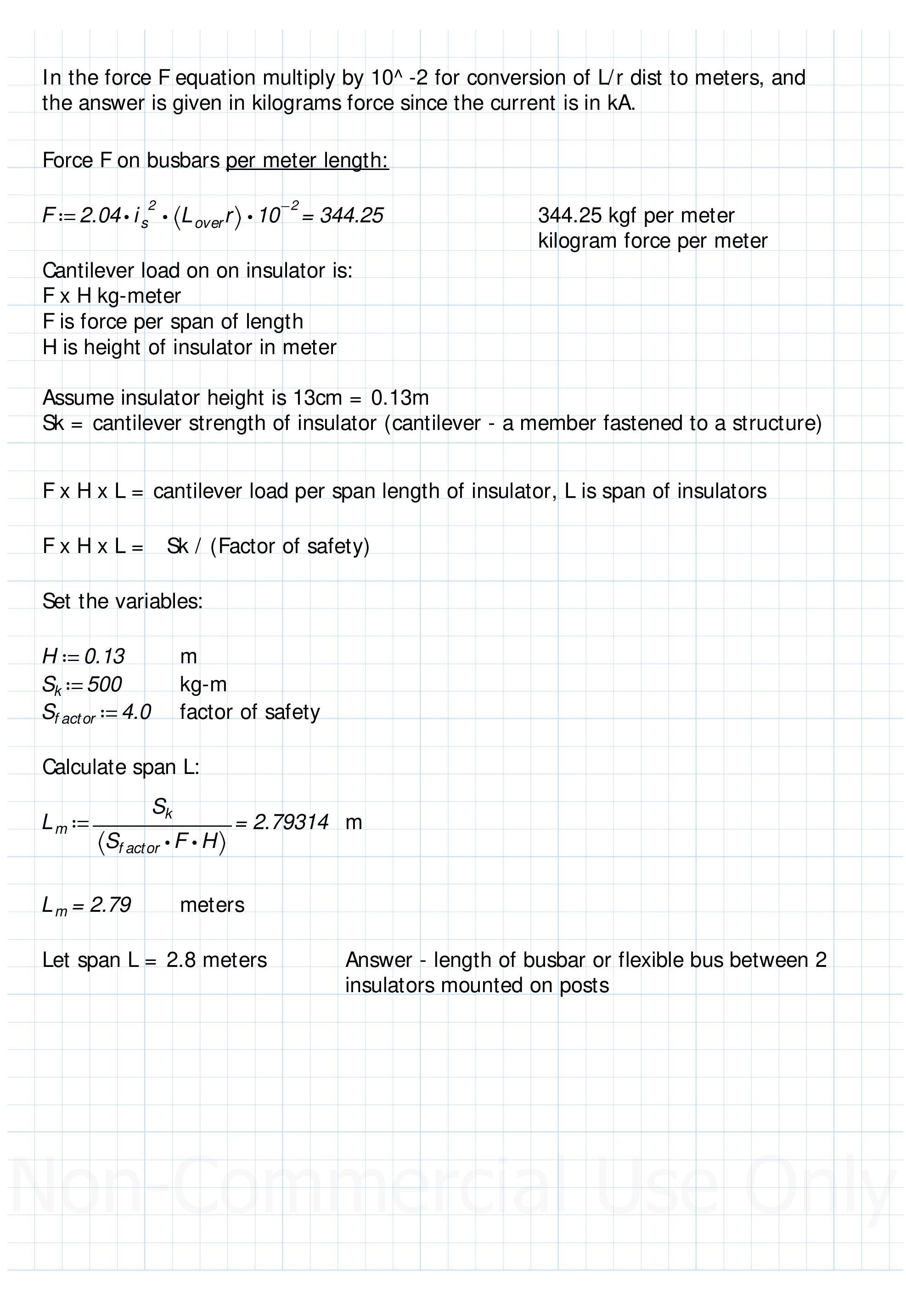 (PDF) Bus Bar Sizing Calculation For Substation.