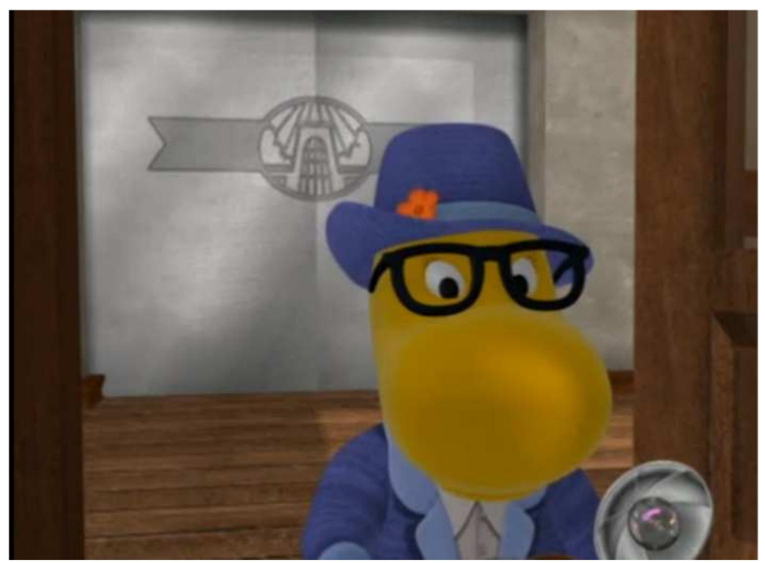 Still from the backyardigans “front page news” (2008).