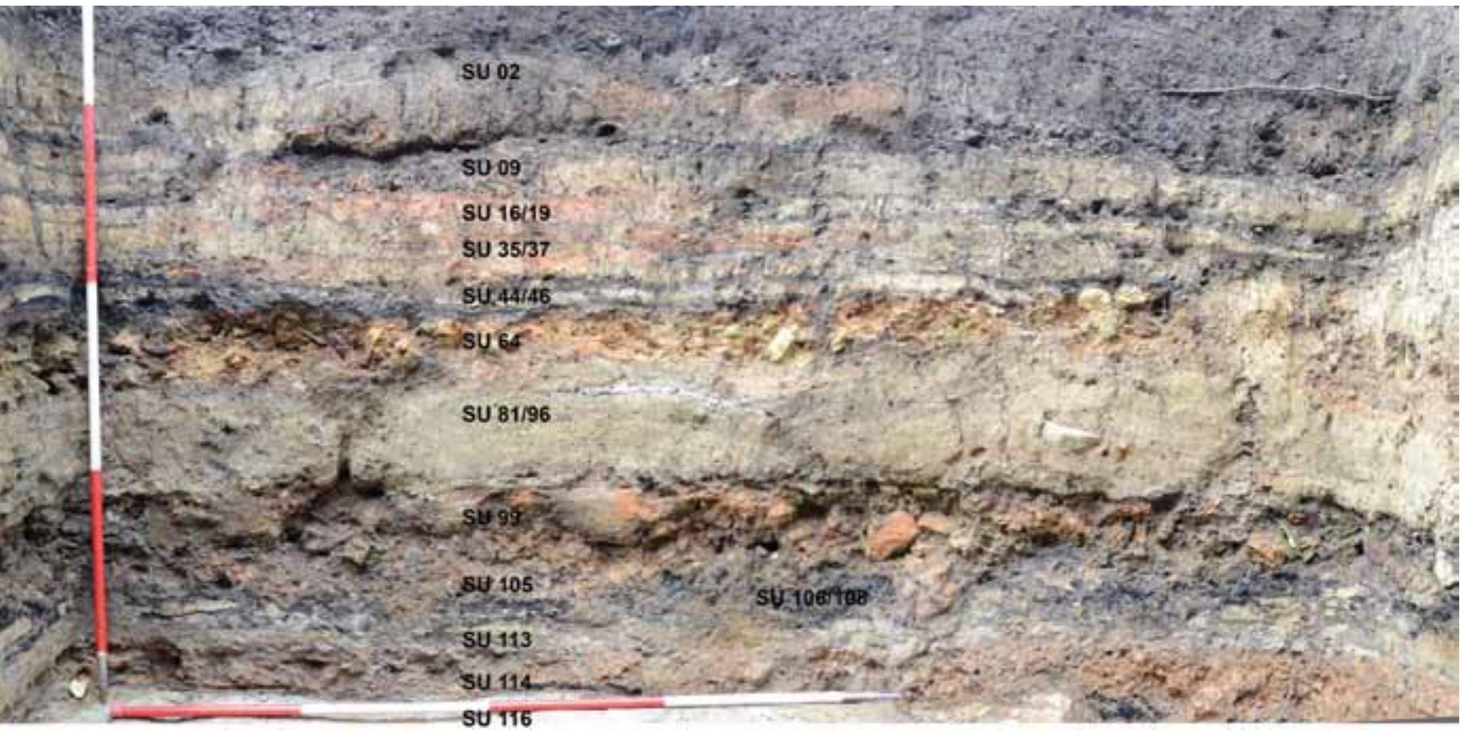 Western profile in trench 1 (photo by i. drni¢).