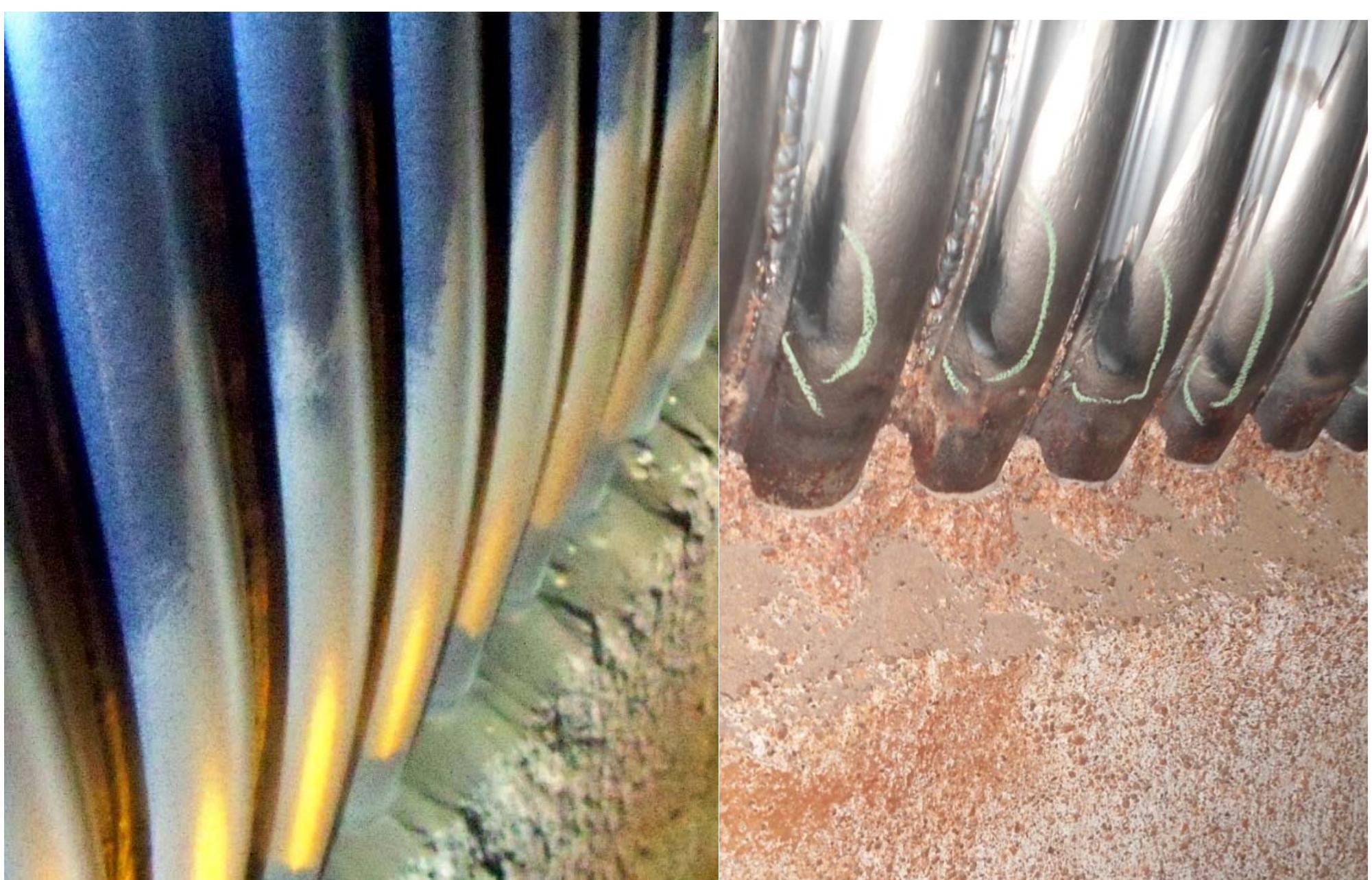 Photo 19 & 20: the above photo shows the erosion of excess