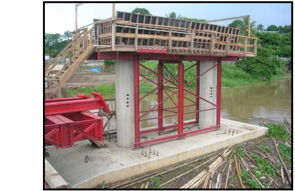 Figure 9 - The Construction of the New Rewa River Bridge,