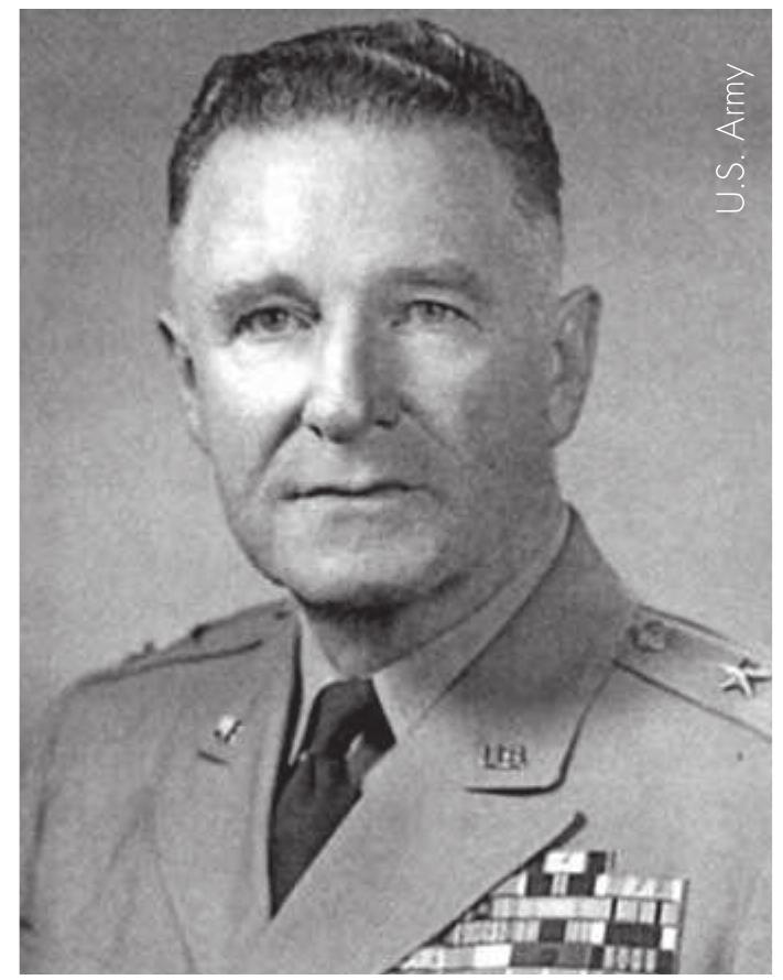 Cornelius ryan, shown here as a major general, c. 1955 in