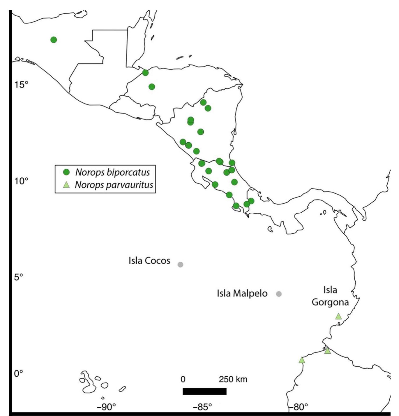 Map of the eastern tropical pacific (etp) with the three