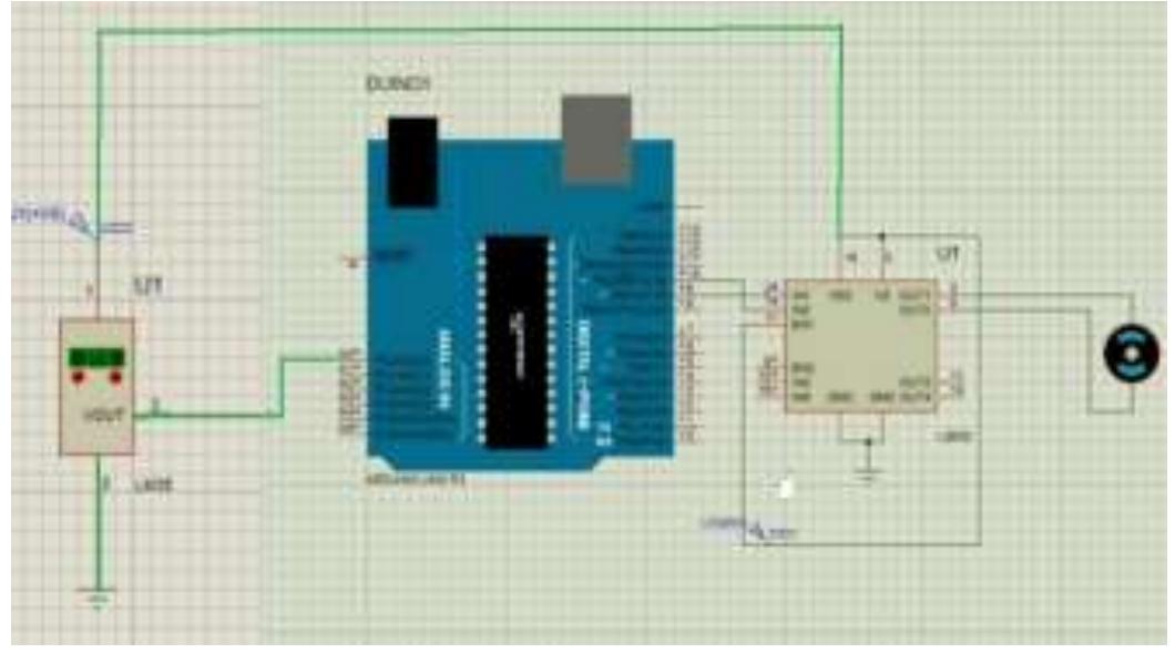 -4:simulation in proteus software 5. program flowchart