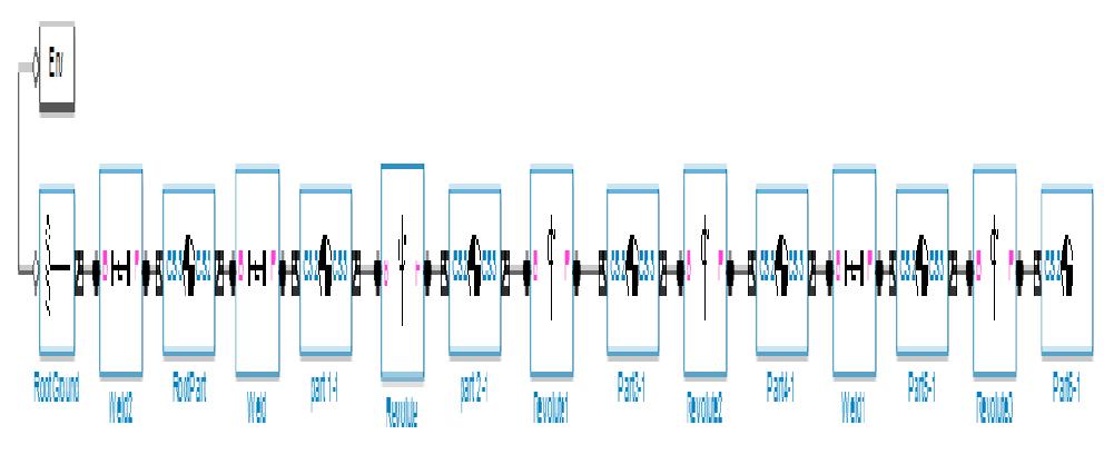 Basic simulink model of robotic arm matlab/simulink as shown
