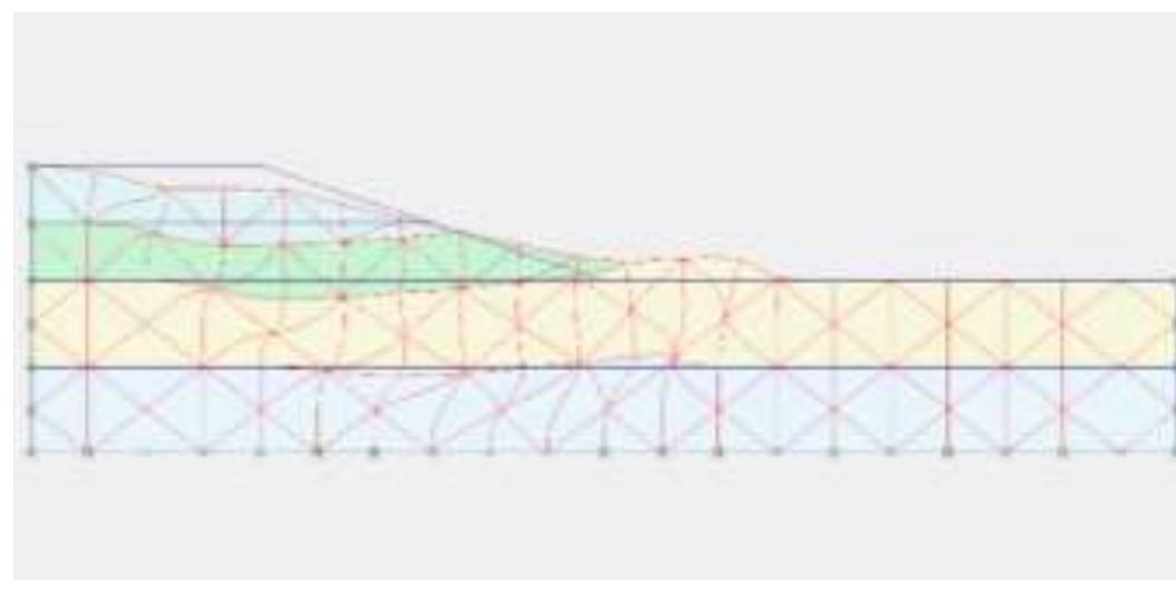 Figure 4 - MODELLING SLOPE STABILITY OF WASTE SOIL AT OPEN