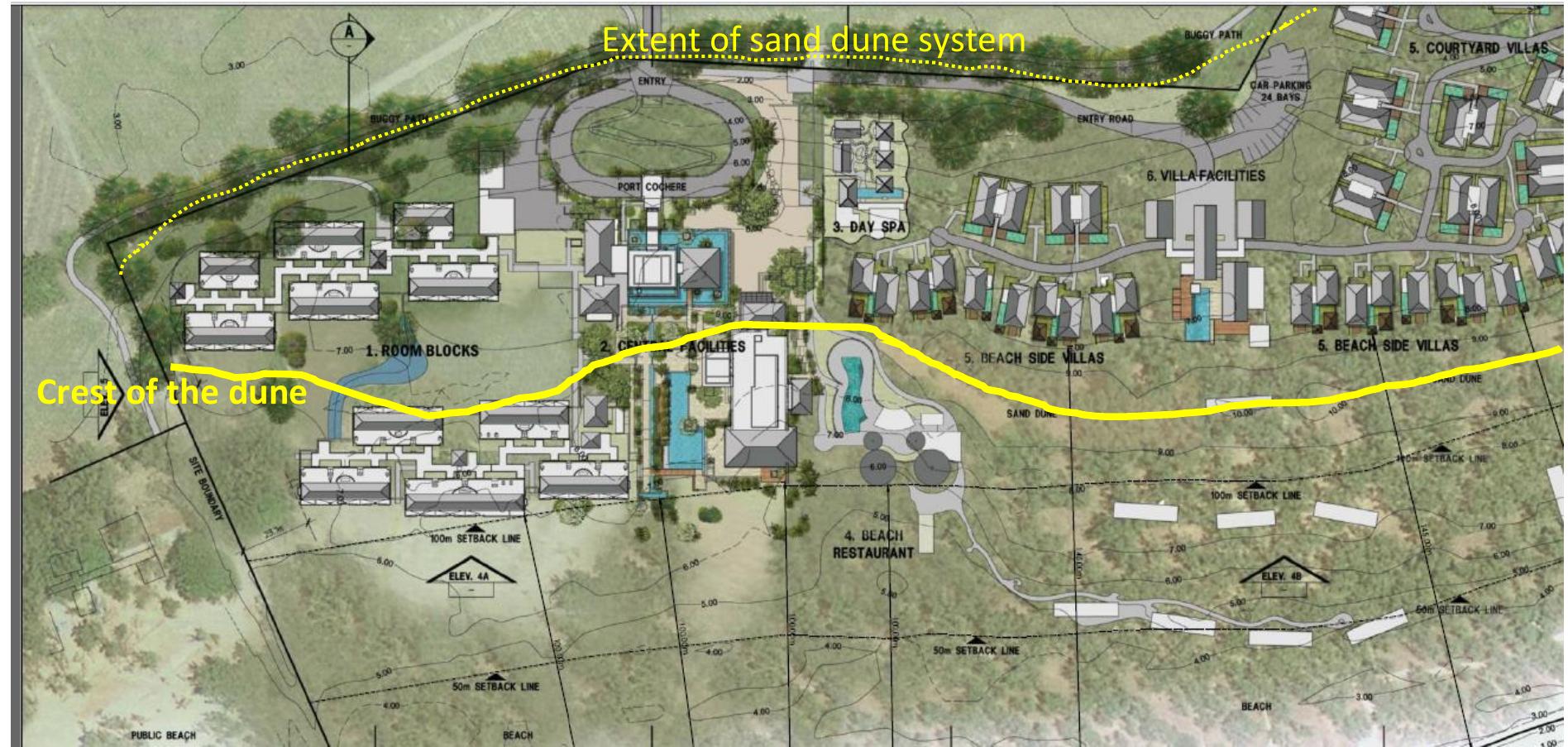 Architect drawings are provided in appendix f of the eia