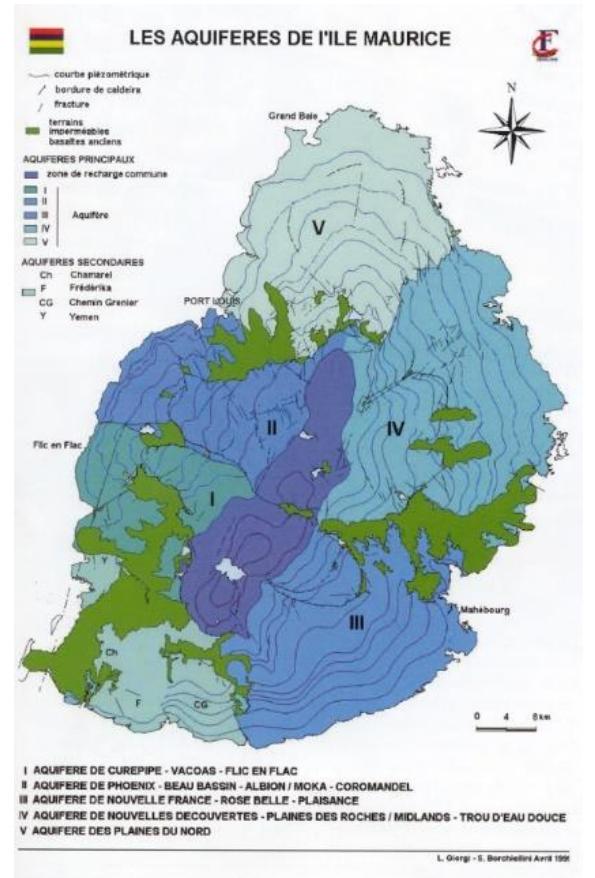Extract of the soil map of mauritius (directorate of
