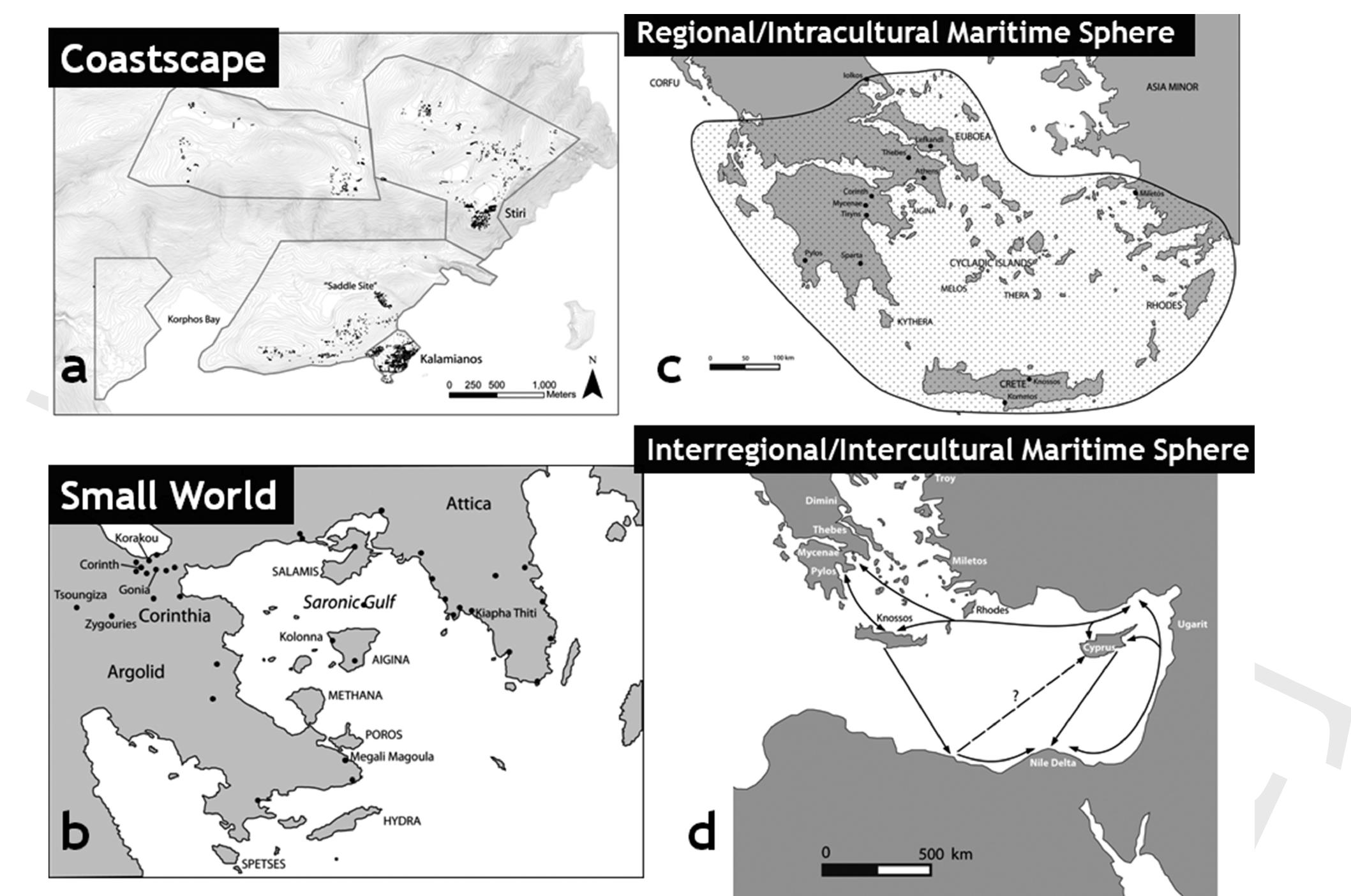 4.2. maps representing four nested geographical scales of