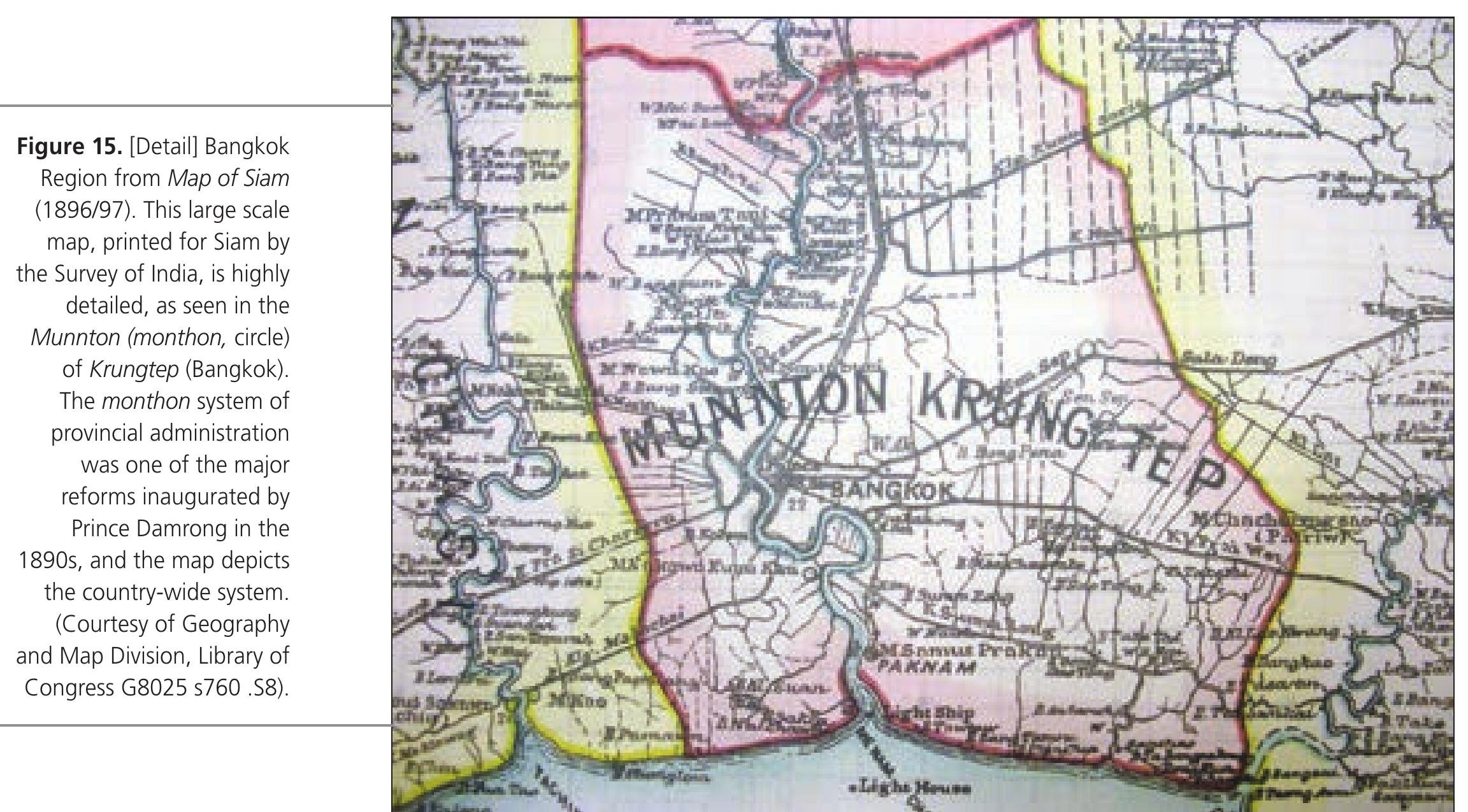 The large-scale map may be seen as a statement of both