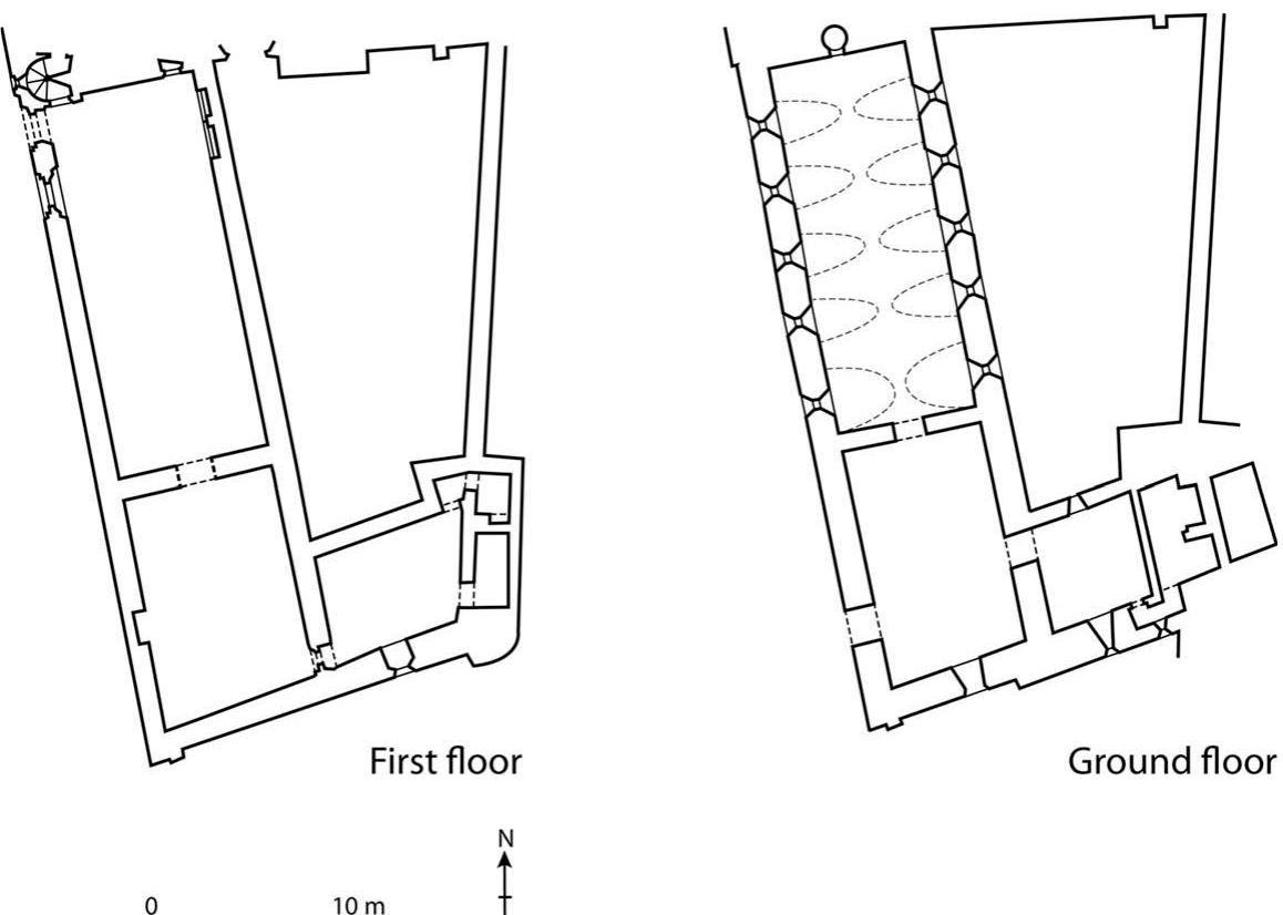 Illus. 11 reconstruction of the first-floor hall and