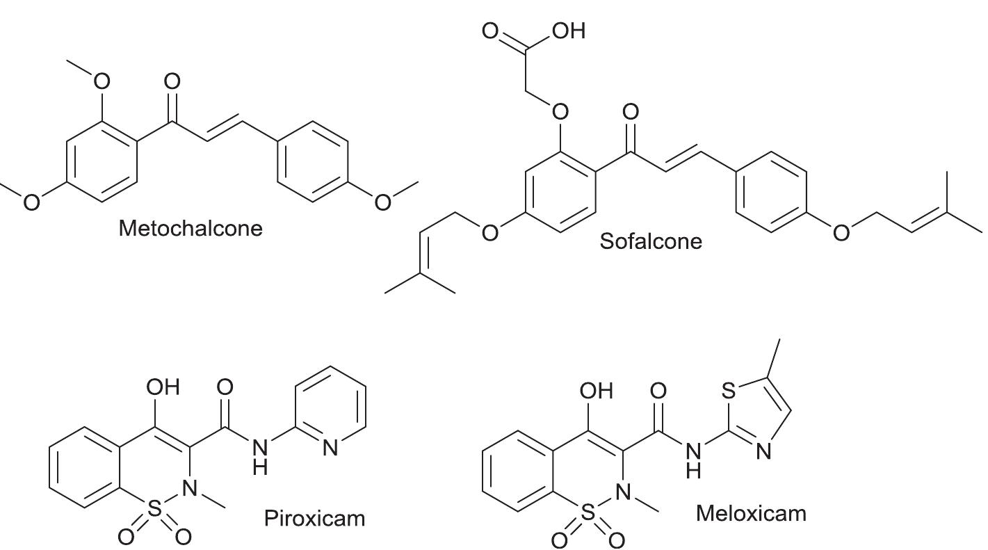 Chart 1. chemical structures of the clinically approved
