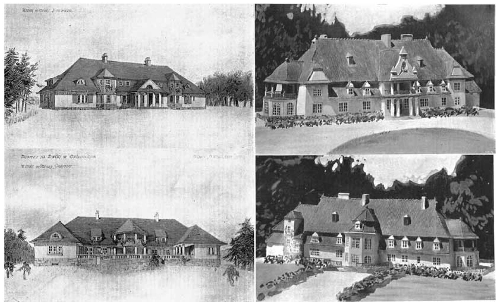 ‘the best examples of designs for manor houses, which had a