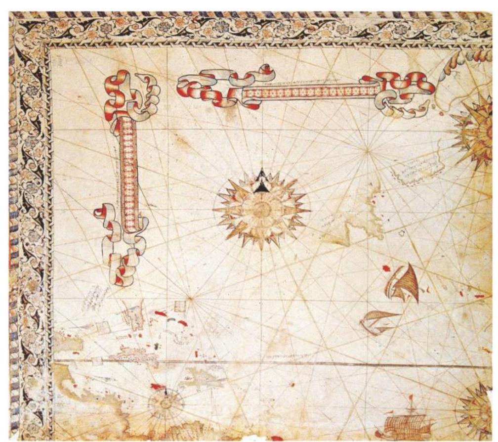 Appendix 3: the second map of piri reis 1528-1529 the world