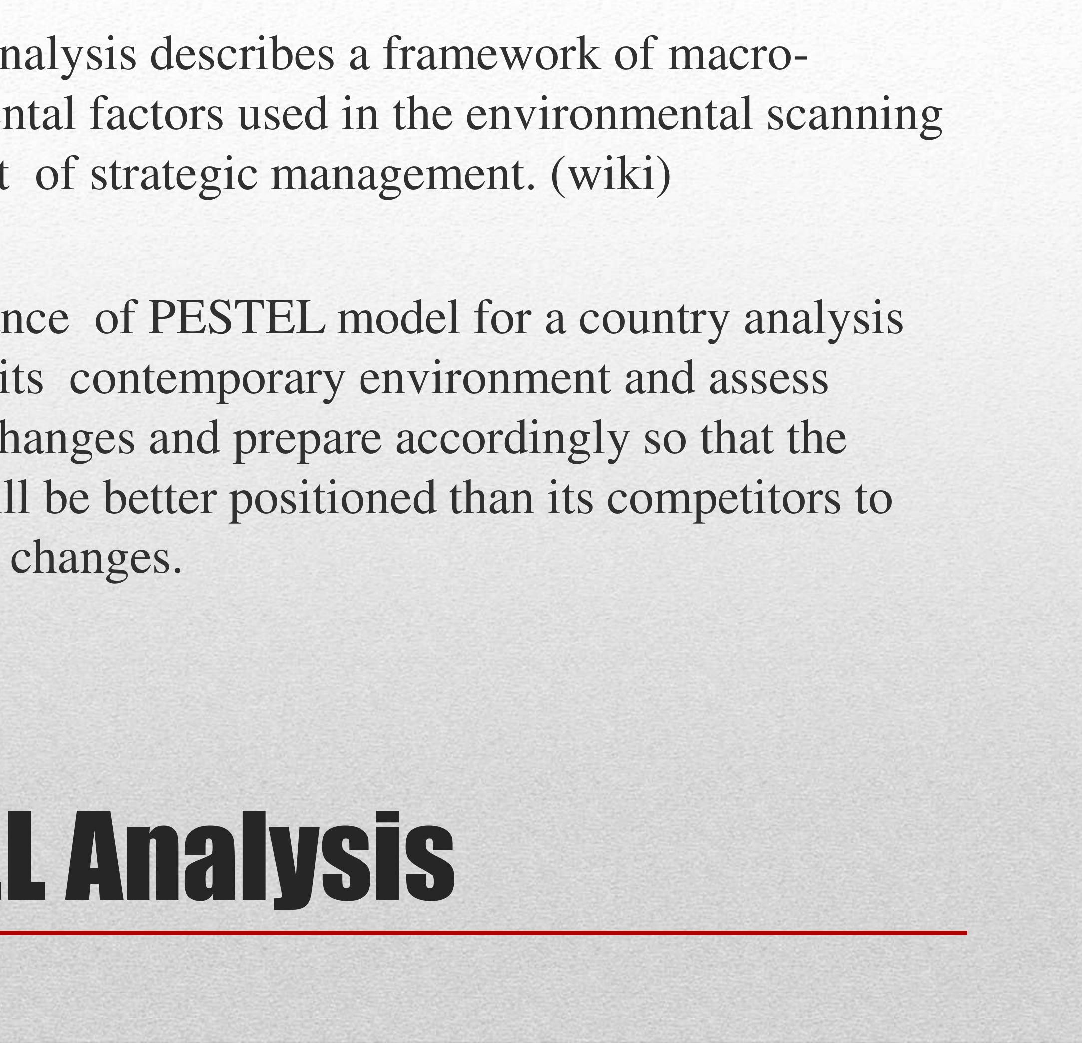 Figure 2 - from PESTEL Analysis of Nepal