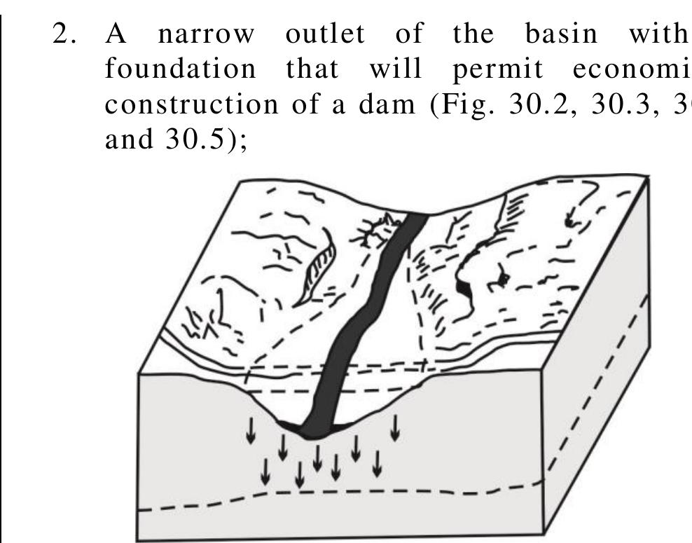 1: role of an influent river. dotted line represents the