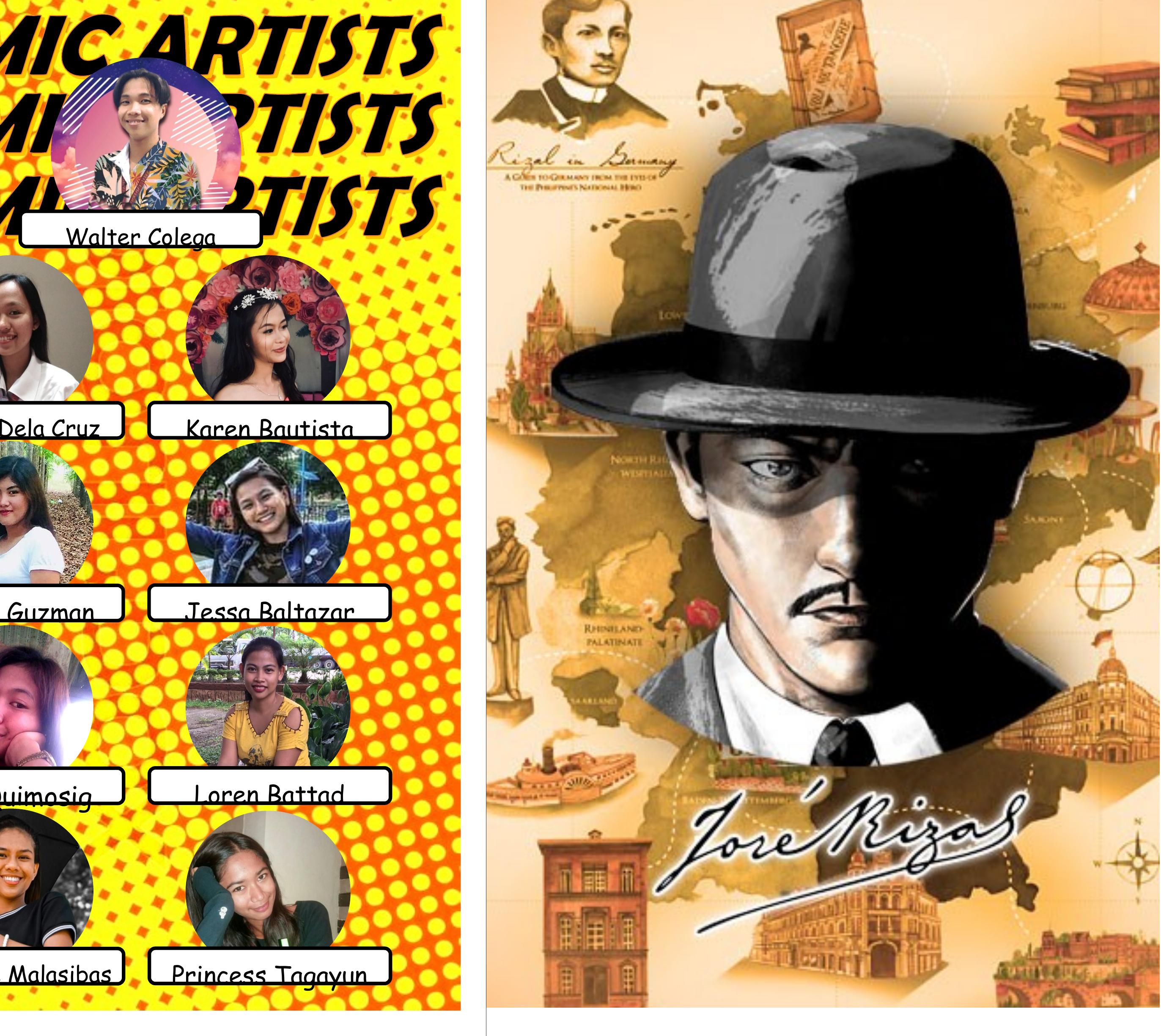 Figure 2 - Travels of Jose Rizal (Comic File)